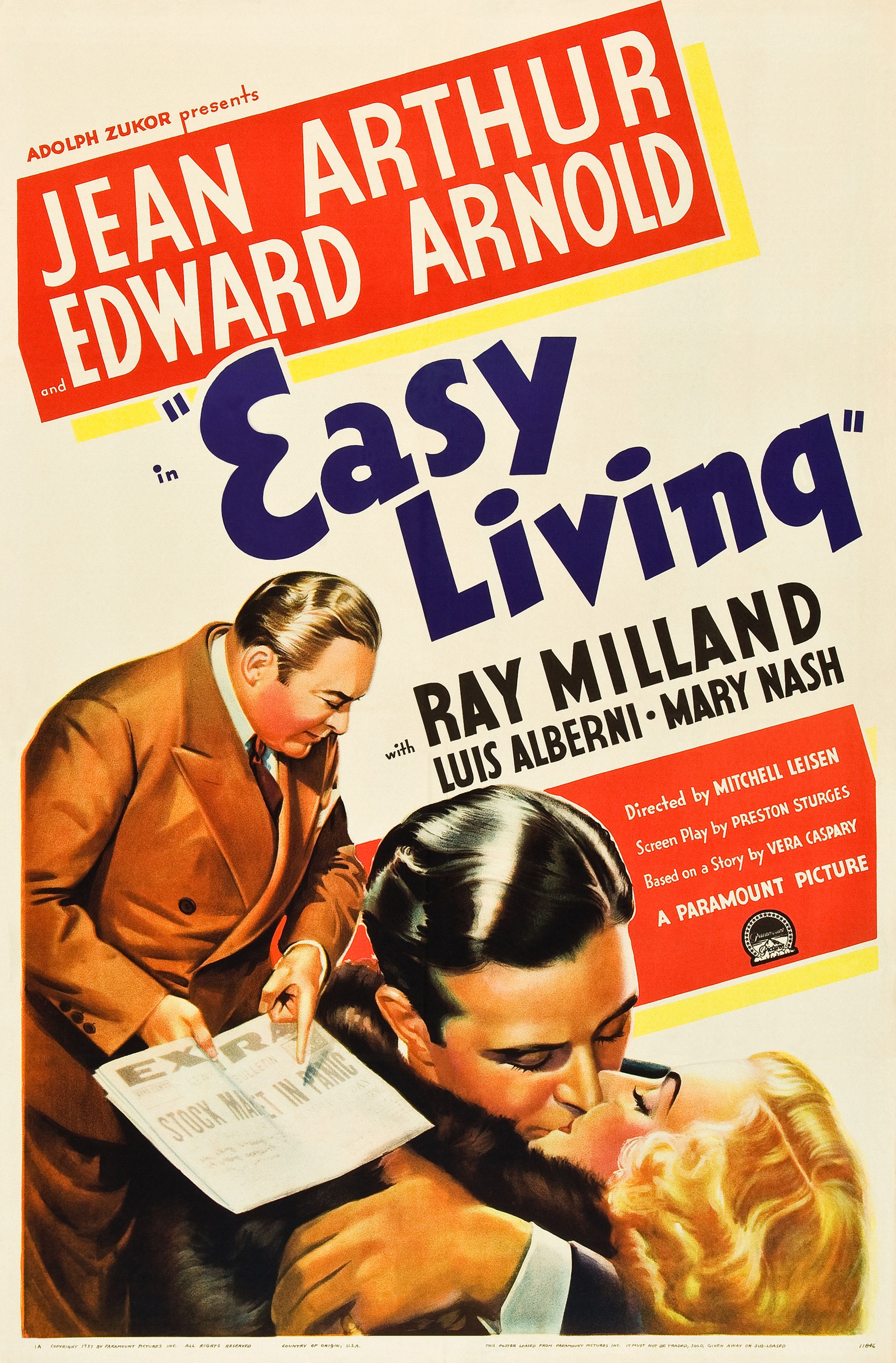 easy-living-poster – Drink in the Movies
